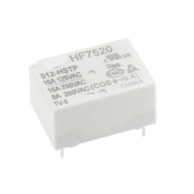 5PCS HF7520-012-HSTP 4Pin 16A Relay | eBay
