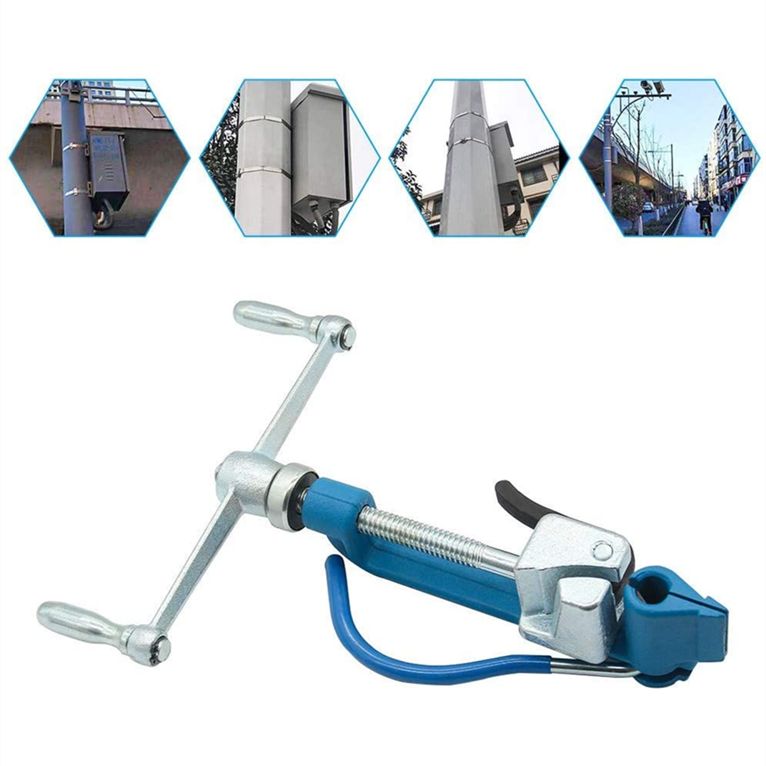 Band Strapping Pliers Tool Strapper Wrapper Packer Manual Binding Metal ...