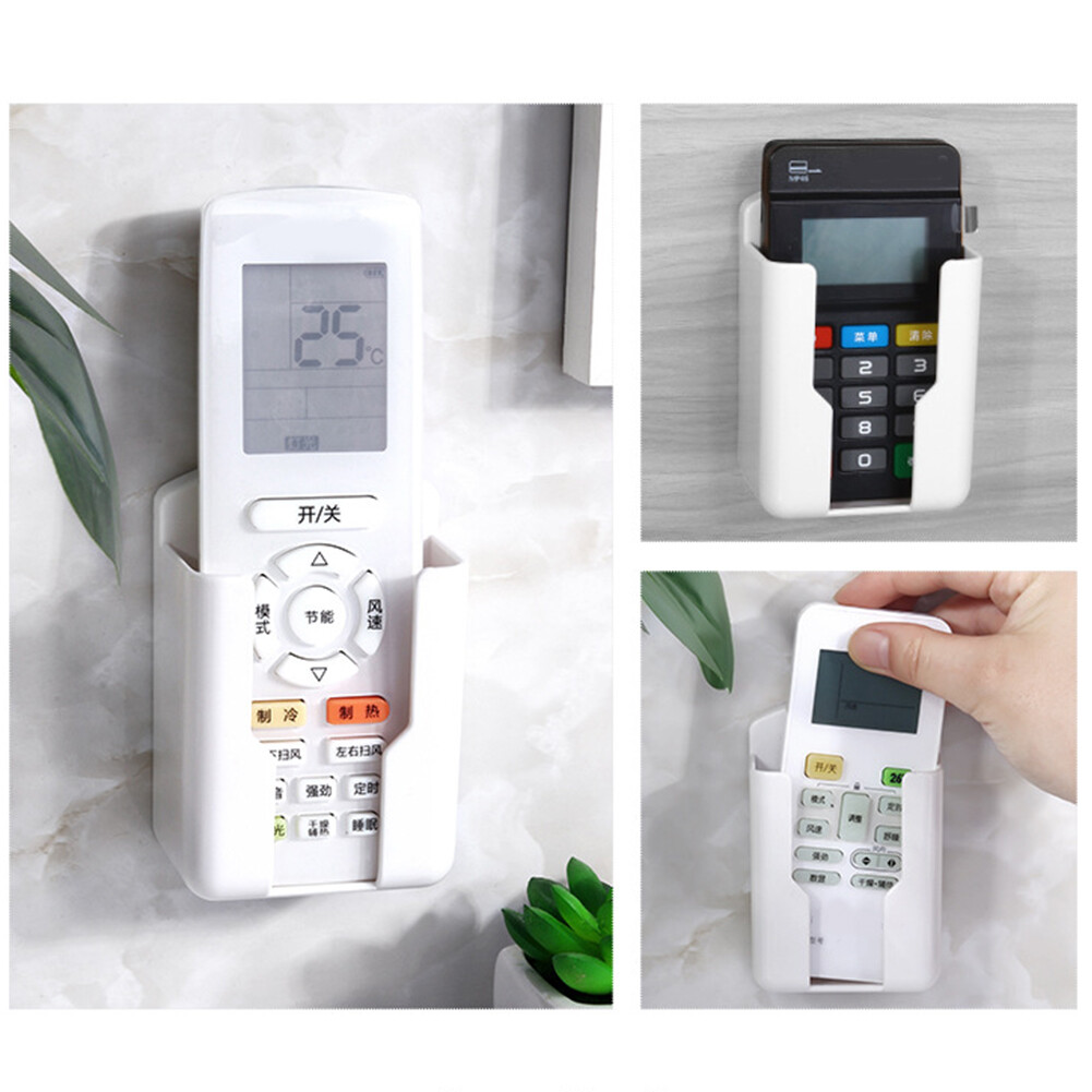 Storage Box Remote Control Holder Space Saving Universal PunchWall ...
