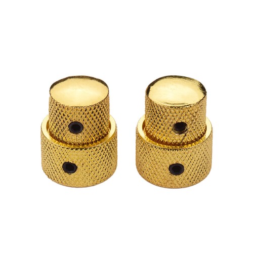 2 Sets Dual Concentric Stacked Control Knobs for Electric Bass Guitars ...