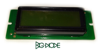 GDM0801C-FL-YBW-EE *1 LCD Display 8x1 STN(Yellow-Green), Positive ...