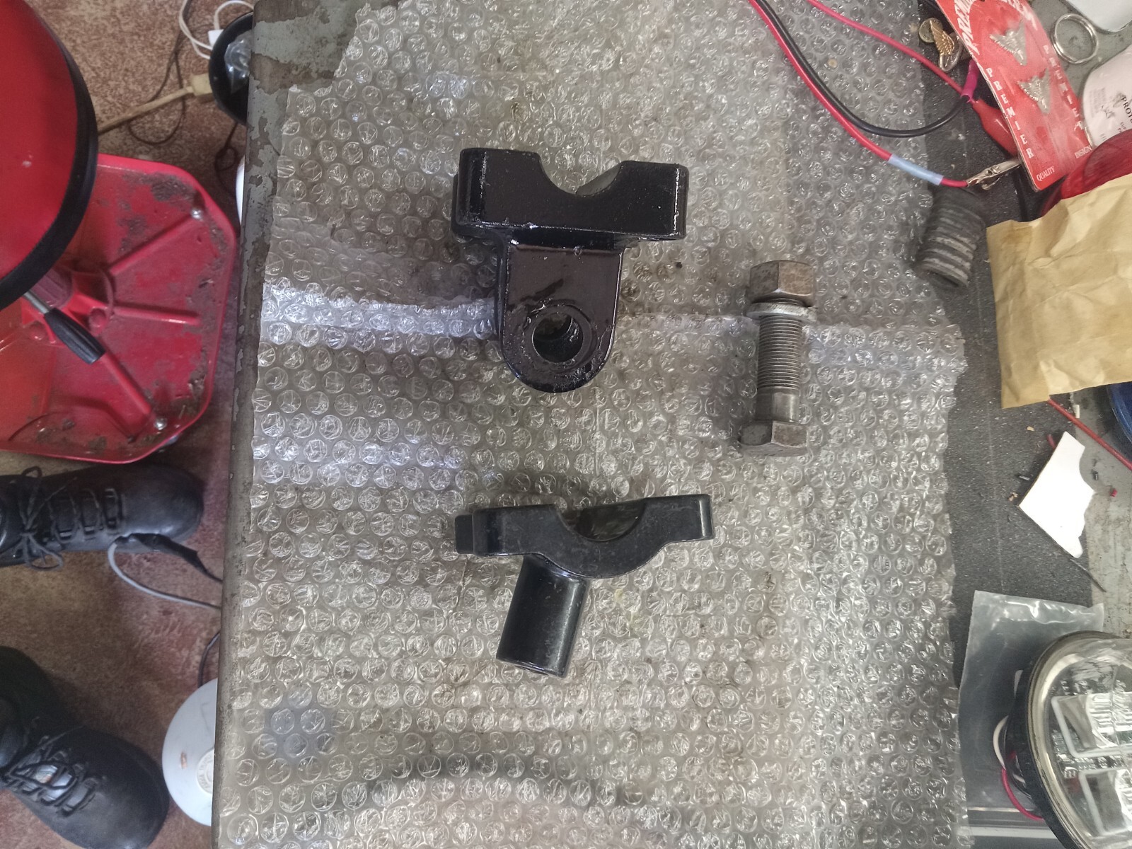 Harley sidecar lower right frame mounts for 5 speeds 1980-1996 and 1999 ...