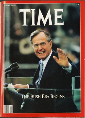 JANUARY 30 1989 TIME MAGAZINE, GEORGE BUSH, THE BUSH ERA BEGINS | eBay