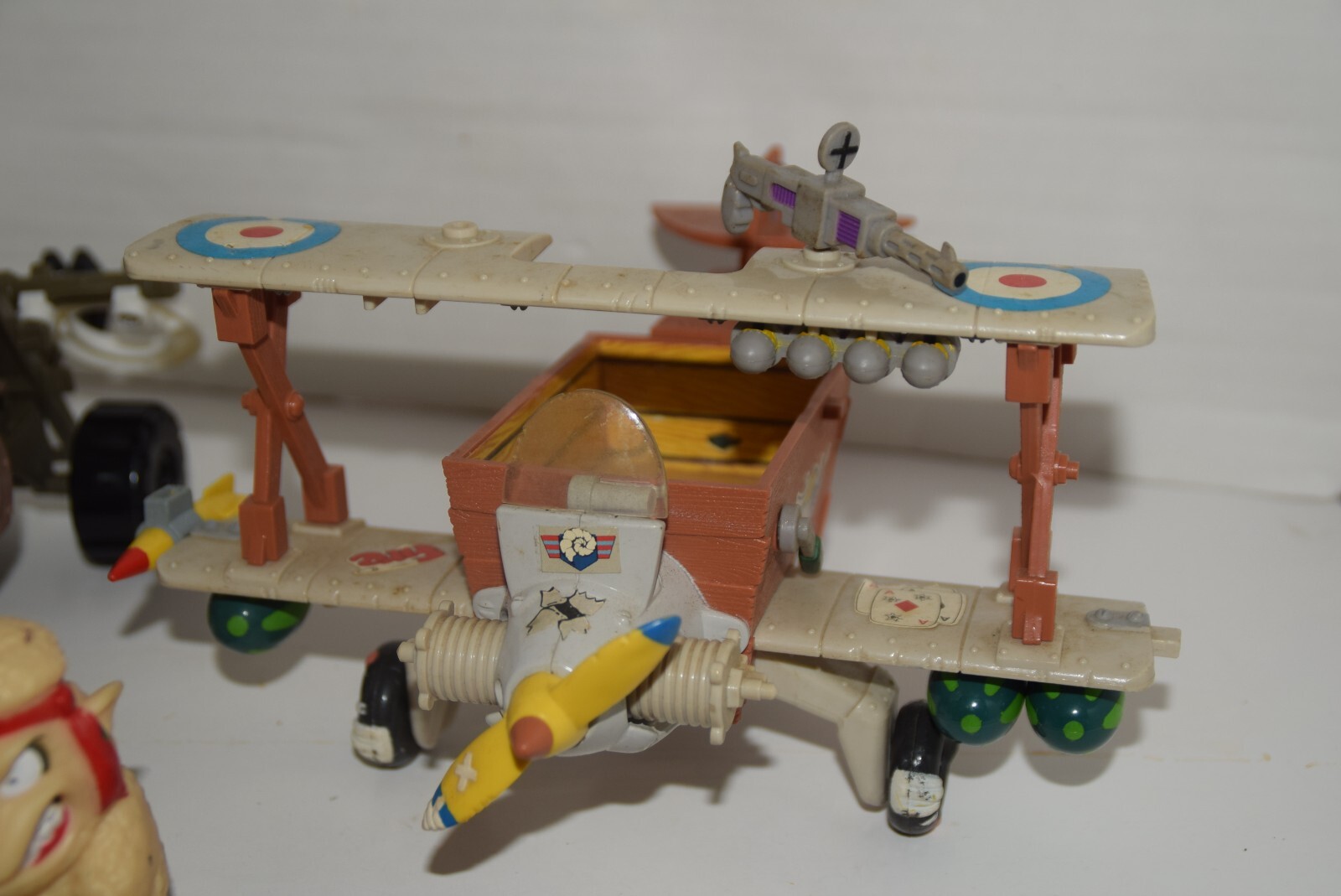 Barnyard Commandos BACON BOMBER & PORK-A-PULT Lot Incomplete W/ Wooly ...