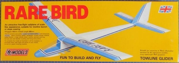 Balsa Wood Model Glider Kit 900mm Wingspan DPR Models RARE Bird online ...