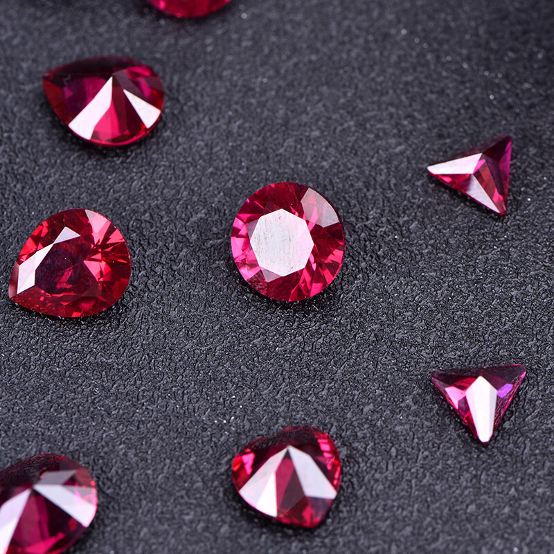 Natural Cutting Sri-Lanka Ruby Rectangle VVS Gem Corundum Spinel ...