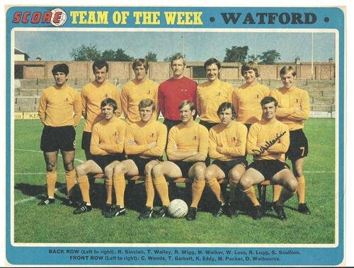 1970's WATFORD - A4 Magazine Pic Signed By Duncan Welbourne | eBay