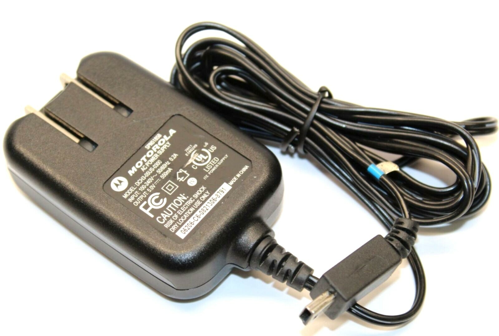 Motorola SPN5185B DCH3-05US-0300 AC Power Supply Wall Charger Adapter ...