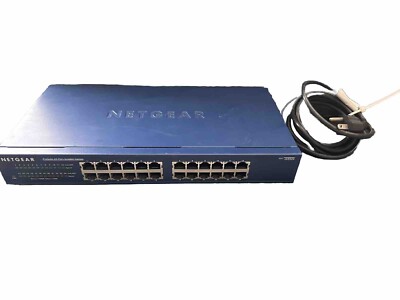 NetGear ProSafe 24-Port Gigabit Ethernet Switch JGS524 v2 | eBay