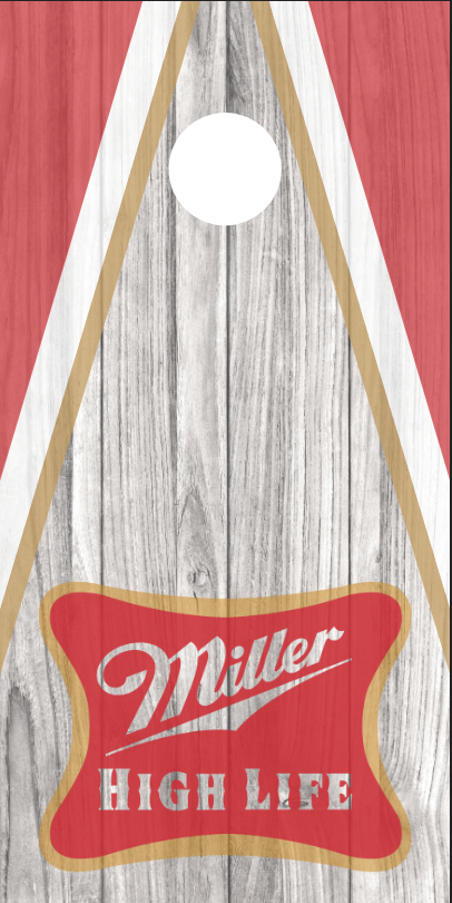 Miller High Life (2PCS) Cornhole Board Wraps Decals Vinyl Sticker | eBay