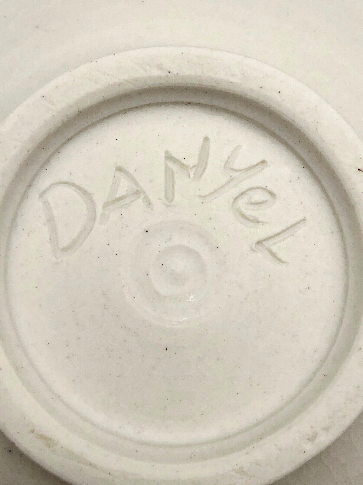 Danyel Dean Pottery Bowl Ceramic Signed Bird Watcher Vintage | eBay