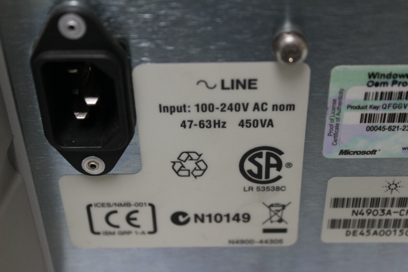 5829 Agilent Technologies J-Bert N4903A-CFG001, High Performance, 12.5 ...