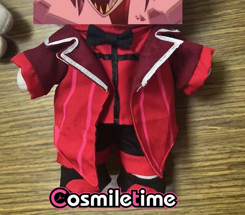 Hazbin Hotel Alastor 20cm Plush Doll Stuffed Clothing Dress up Toy ...