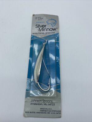 Spoons - Johnson's Silver Minnow Weedless