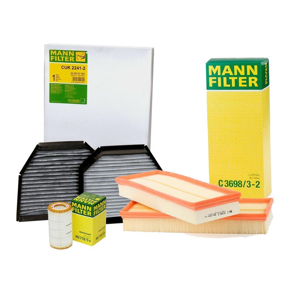 Mann Oil Air Carbon Cabin Filter Service Kit For Mercedes R230 SL500 ...