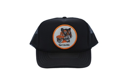 Tigers Club BSA Black Trucker Hat Cap Rope Mesh Foam NEW Otto | eBay