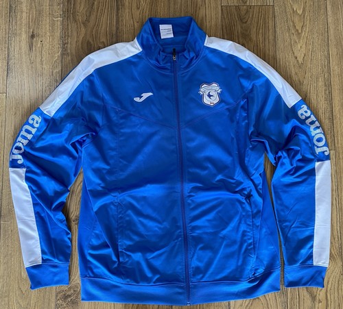 Vintage Cardiff City Joma Tracksuit Training Jacket - 2XL - Retro ...