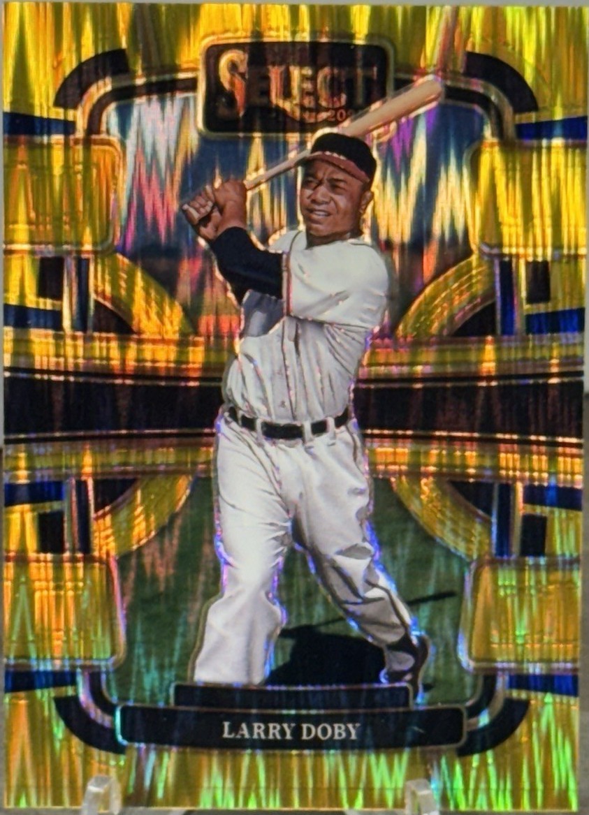 2024 Panini Select - Concourse Larry Doby #79 Gold Flash Prizm /10 for ...
