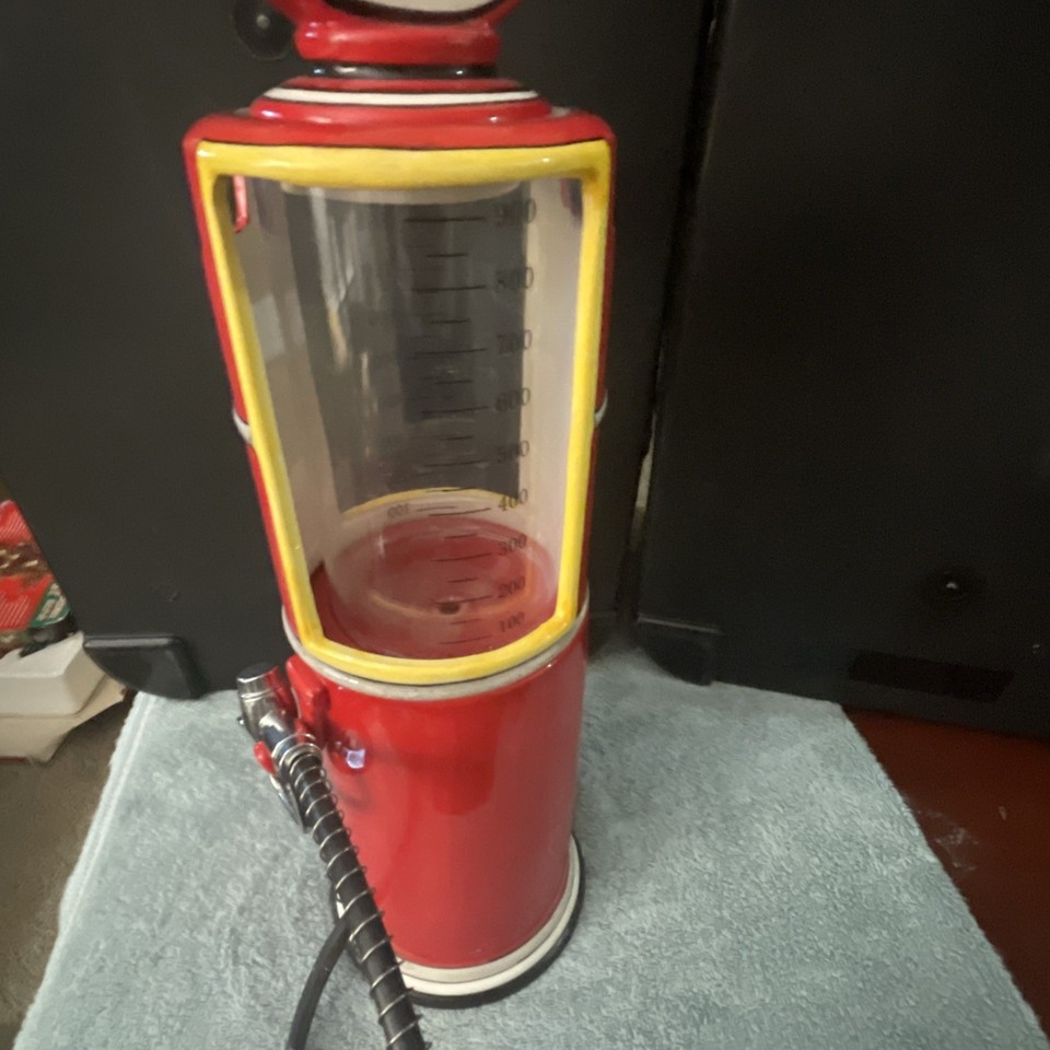 Vintage Ceramic Gas Pump Beer Dispenser | eBay
