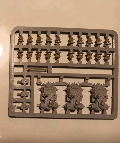 Epic 40K ORKS SPRUE Plastic Space Ork Army Battlewagons + Boyz 1990s ...
