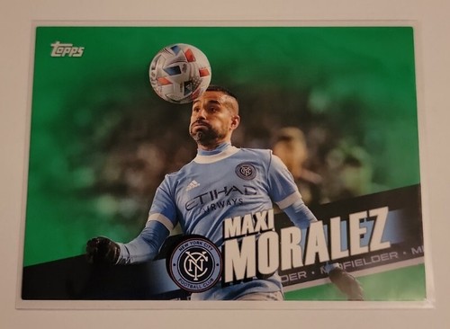 2022 Topps MLS Green Parallel Maxi Moralez 175 #62/75 | eBay