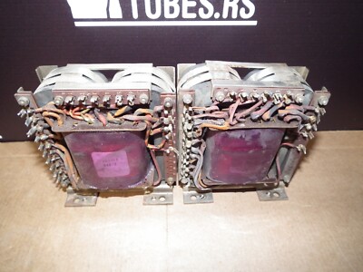 Two Siemens Klangfilm DOUBLE C-CORE Transformers 2A3 EL34 300B 211 845 ...