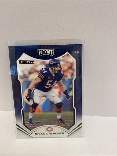 Brian Urlacher SP 2021 Panini Playoff Kickoff Green Foil Chicago Bears ...