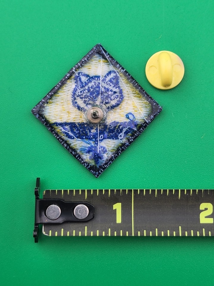 Cub Scout Wolf Rank Patch Pin CSA BSA Boy Scouts Of America NEW | eBay