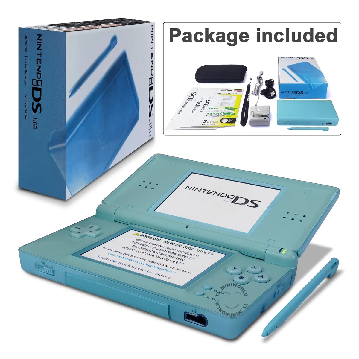 Nintendo Ds Lite Ice Blue