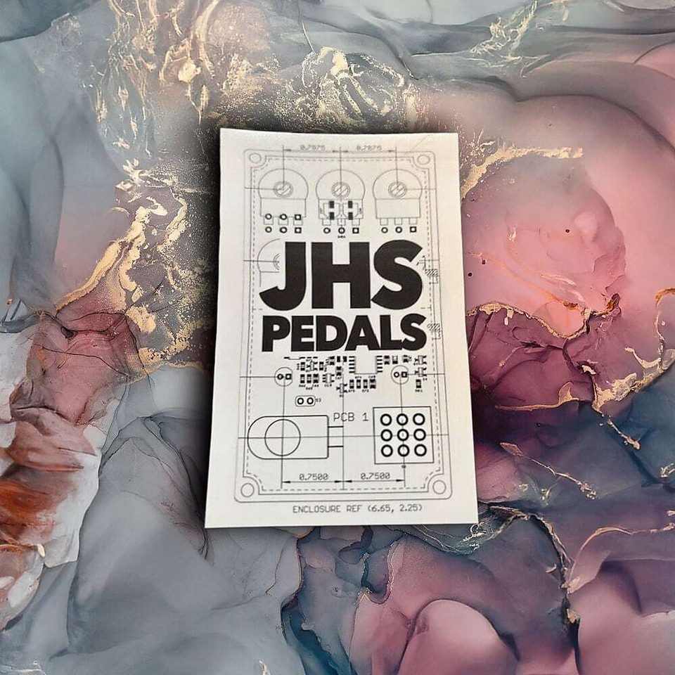 JHS PEDALS STICKER INSANELY RARE LIMITED EDITION GUITAR PEDAL AMP CASE ...