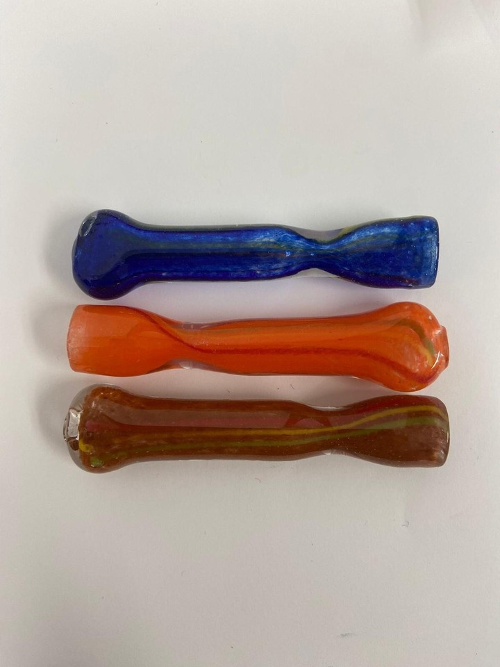 😎 5 PCS 💜 TOBACCO SMOKING DUGOUT BAT PIPE HITTER GLASS CHILLUM 💚 RANDOM ...