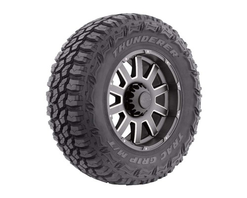 2 Thunderer R408 Trac Grip Mud-Terrain Tires LT33/1250R22 114Q 12 Ply ...
