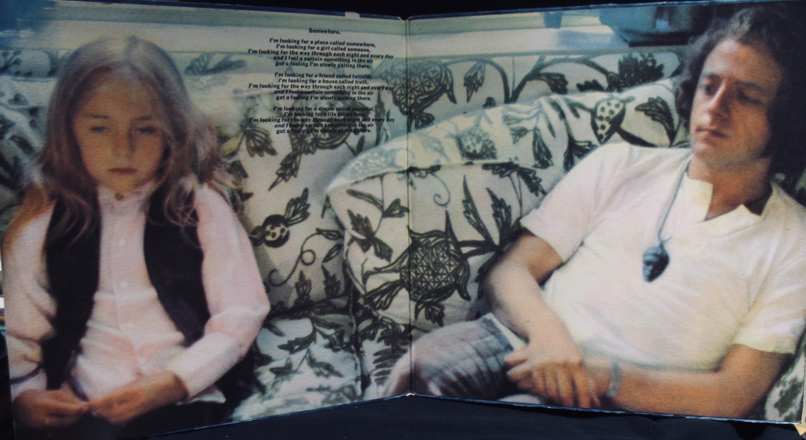 MIKE HUGG: Somewhere~Near Mint UK Import Album-POLYDOR #2383140~MANFRED ...