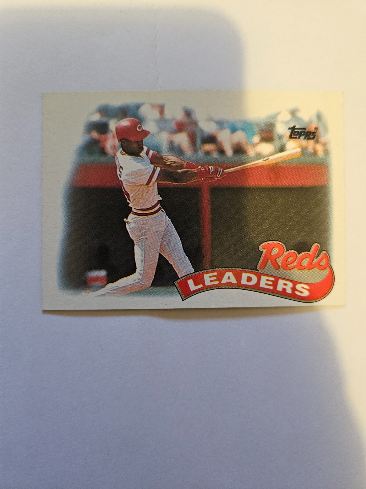 1989 TOPPS REDS TEAM LEADERS #111 NM | eBay