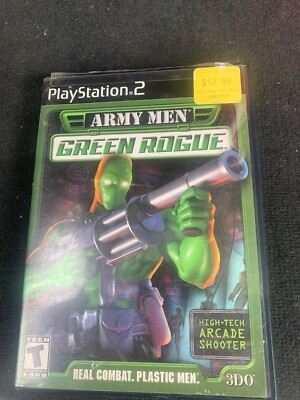 Sony PlayStation 2 PS2 | Army Men Green Rogue | good condition, w ...
