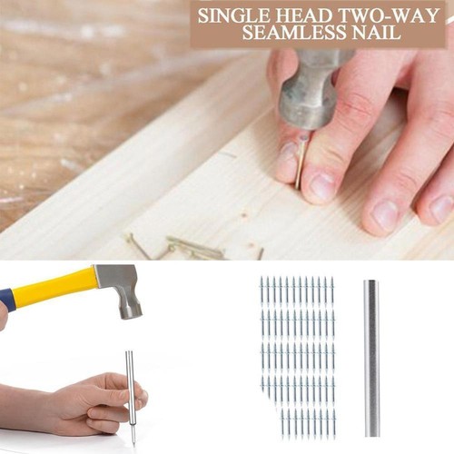 Double-Head Skirting Thread Seamless Nail,Double-Headed Nails,Without с ...