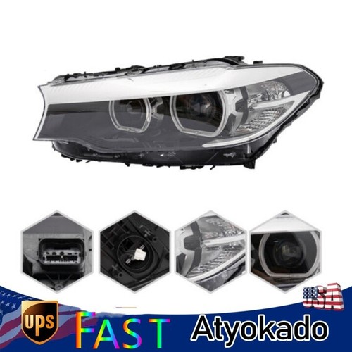 LED Headlight Left Headlamp for 2017 2018 19 2020 BMW 5 Series G30 G31 ...