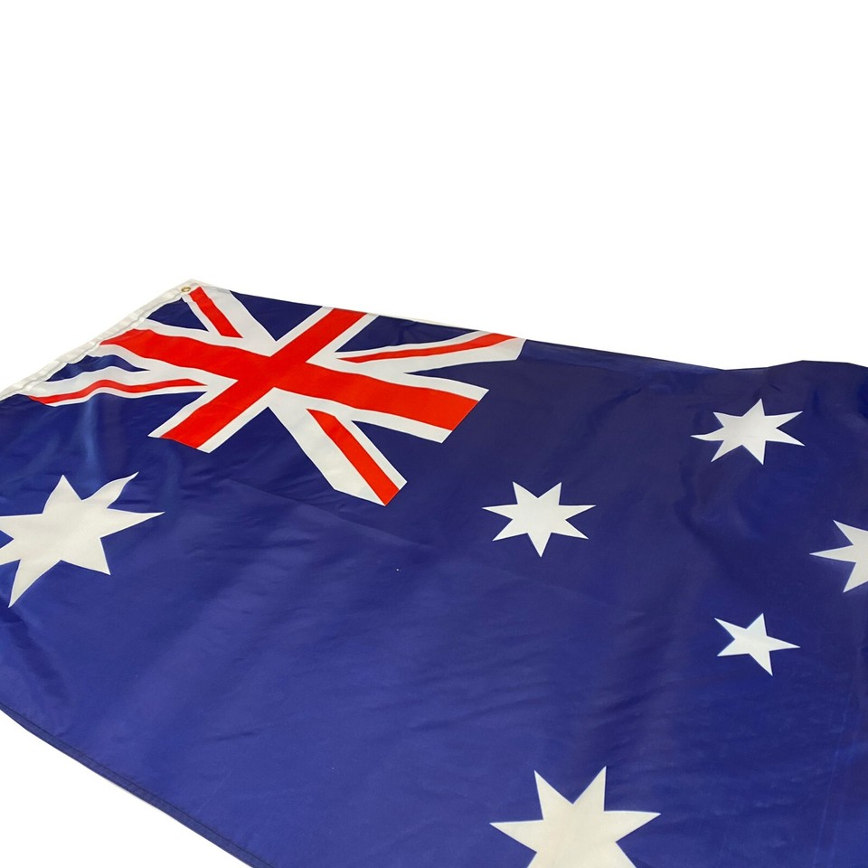2 x Large Australia Flag Australian Flags Day Oz Ozzie Country Outdoor ...
