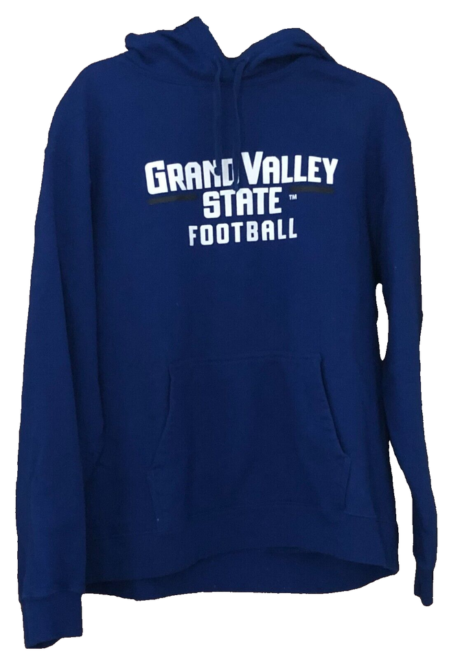 GVSU Men`s Hoodie Grand Valley State Football New! | eBay