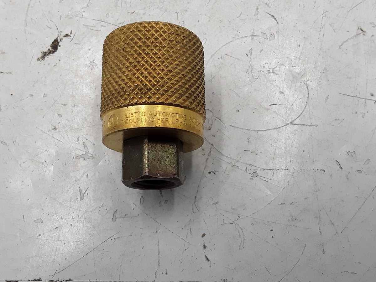 Gas Quick Connect Coupling ALUGAS Quick Connect Coupling With