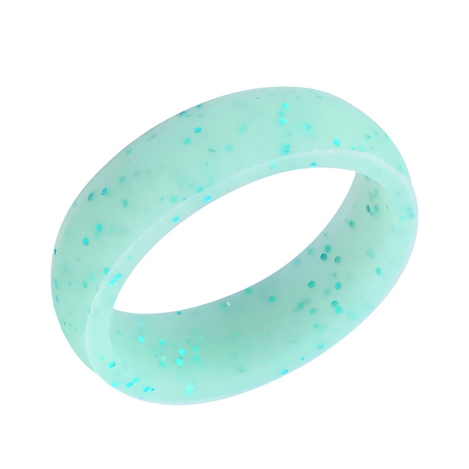 1pc Medical Silicone Finger Ring For Men Women Soft Rubber Wedding ...