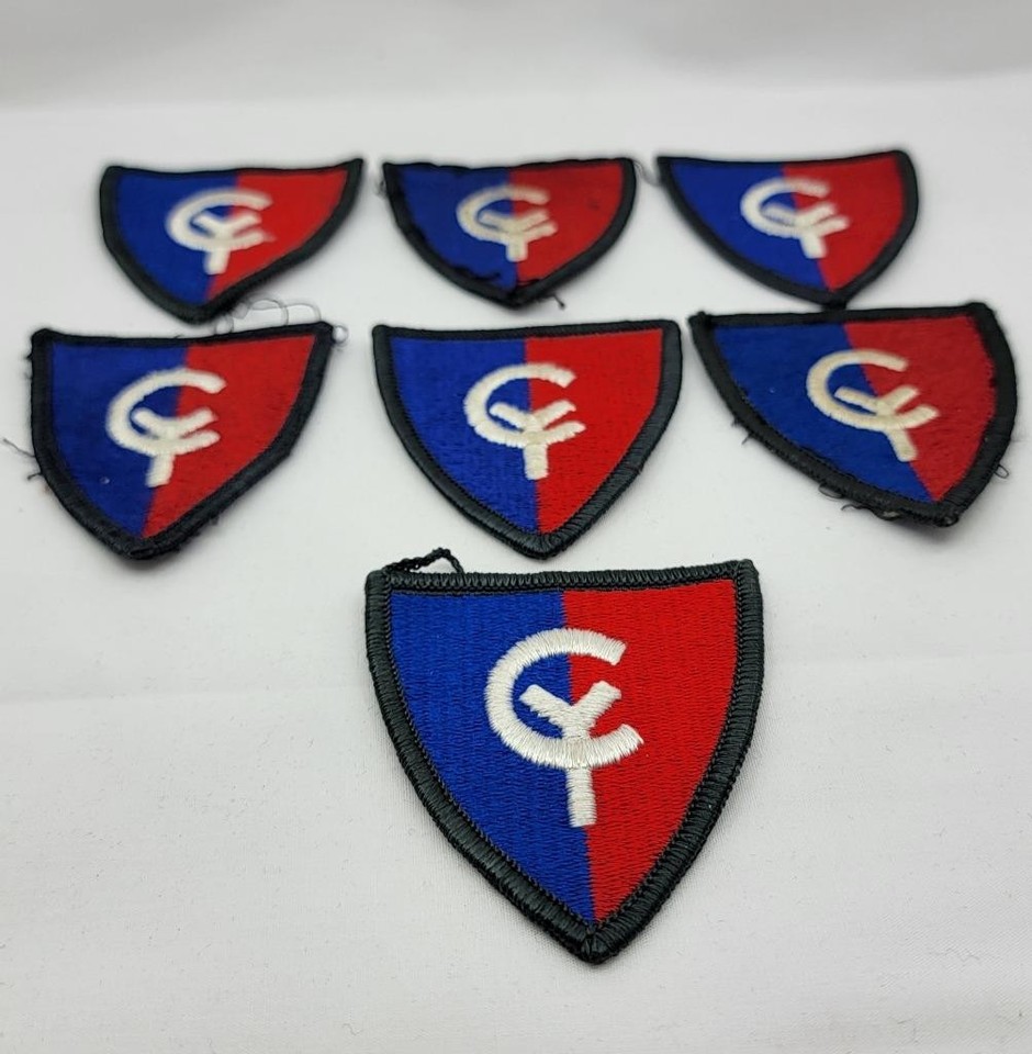 7- 38th Infantry Division Patch, Standard Type (White Red Blue CY) | eBay