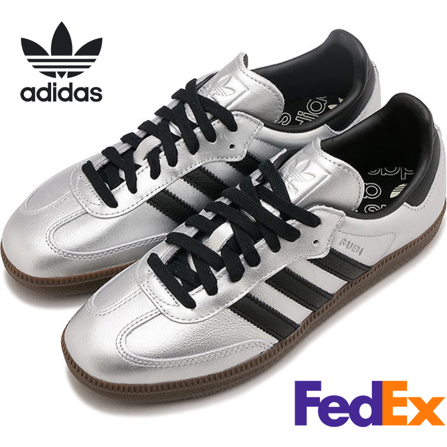 adidas Originals SAMBA OG Unisex Sneakers JI4218 Silver adidas Originals SAMBA OG Unisex Sneakers JI4218 Silver