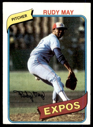 1980 TOPPS RUDY MAY . MONTREAL EXPOS #539 | eBay