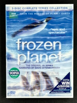 Frozen Planet, DVD, David Attenborough, 3 discs | eBay