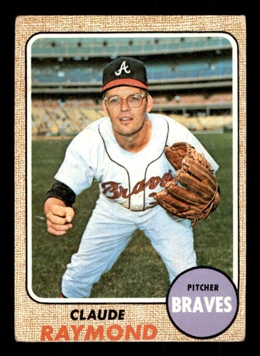 1968 Topps Baseball #166 Claude Raymond GD *e1 | eBay