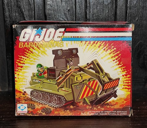 80S VINTAGE VERY RARE GI JOE BOMB DISPOSAL VEHICLE ARGENTINA PLASTIRAMA ...