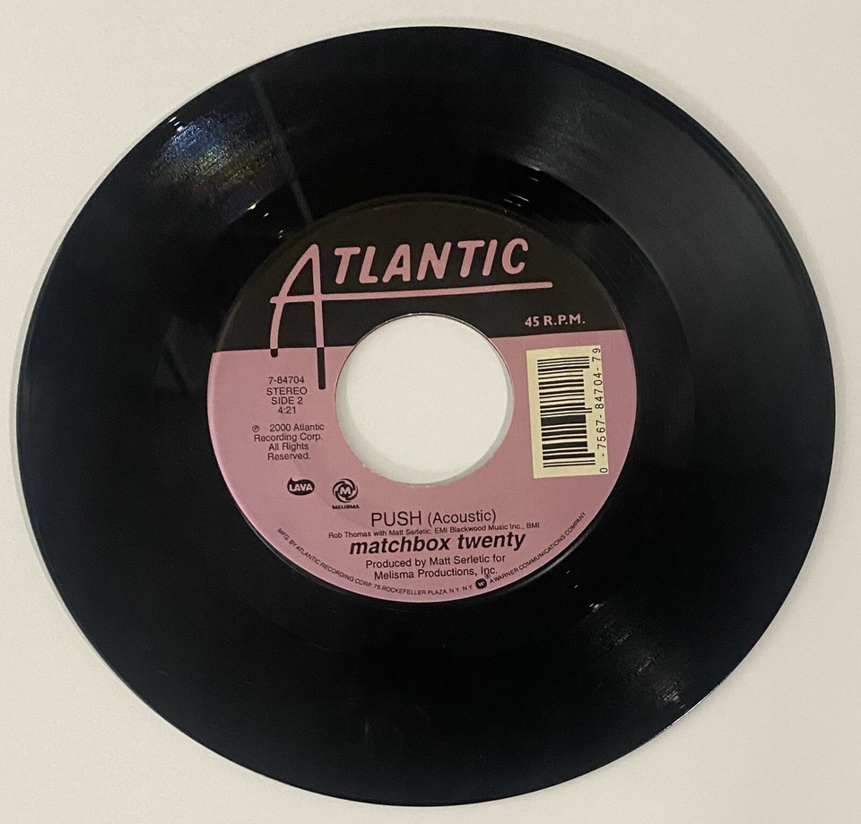 Matchbox 20 ( Twenty ) " Bent / Push (Acoustic) " 45 vinyl record | eBay
