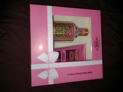 4711 Floral Collection Rose Gift Set 3.4 oz Eau De Cologne Spray Shower ...