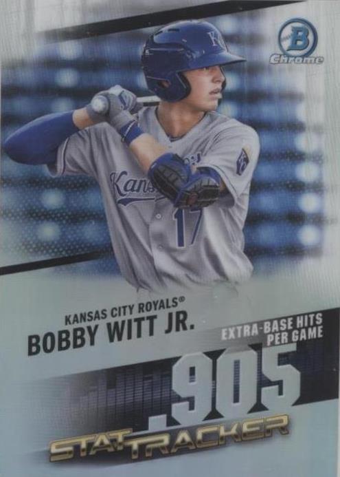 2020 Bowman Chrome - Stat Tracker Bobby Witt Jr. #ST-11 (RC) for sale ...